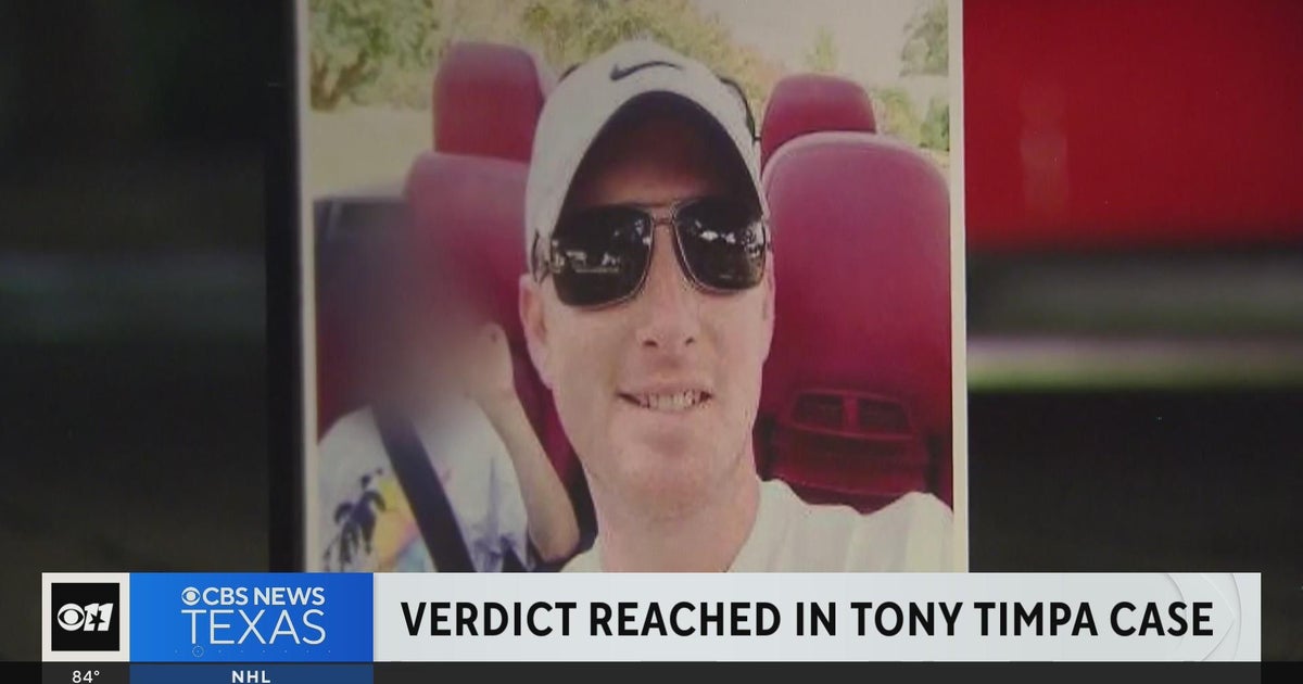 Jury awards $1M to Tony Timpa's son - CBS Texas
