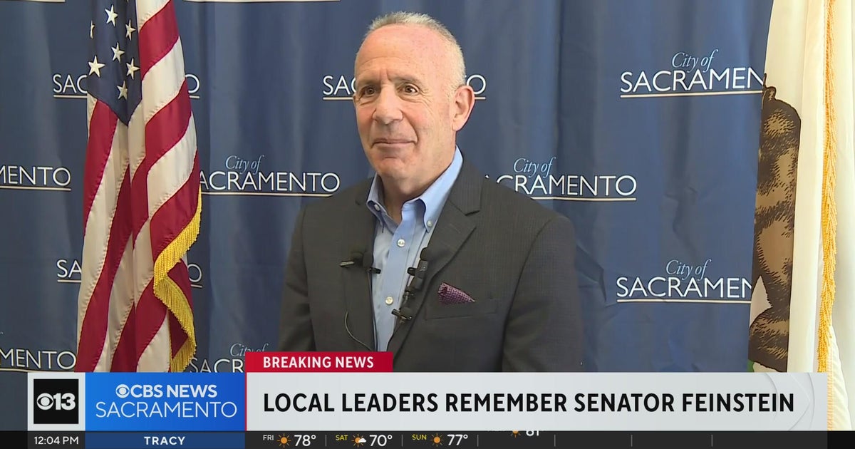 Local leaders remember Senator Feinstein - CBS Sacramento