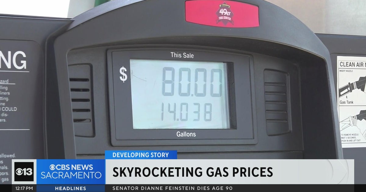 California gas prices continue to skyrocket - CBS Sacramento