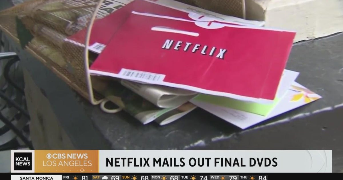 Netflix ends its DVD-by-mail service - CBS Los Angeles