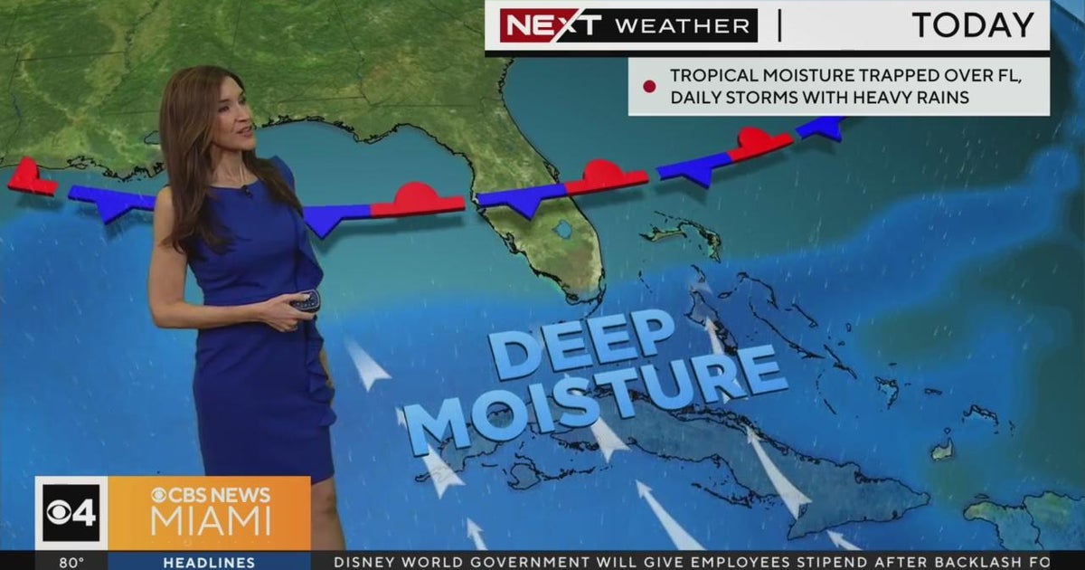 Miami Weather forecast for Monday 10/2/2023 5AM - CBS Miami