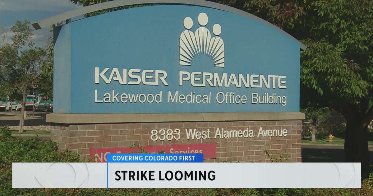 Kaiser Permanente health care employees in Colorado could strike - CBS ...