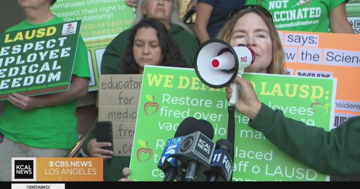 LAUSD staff members demand rehiring and backpay after losing employment ...