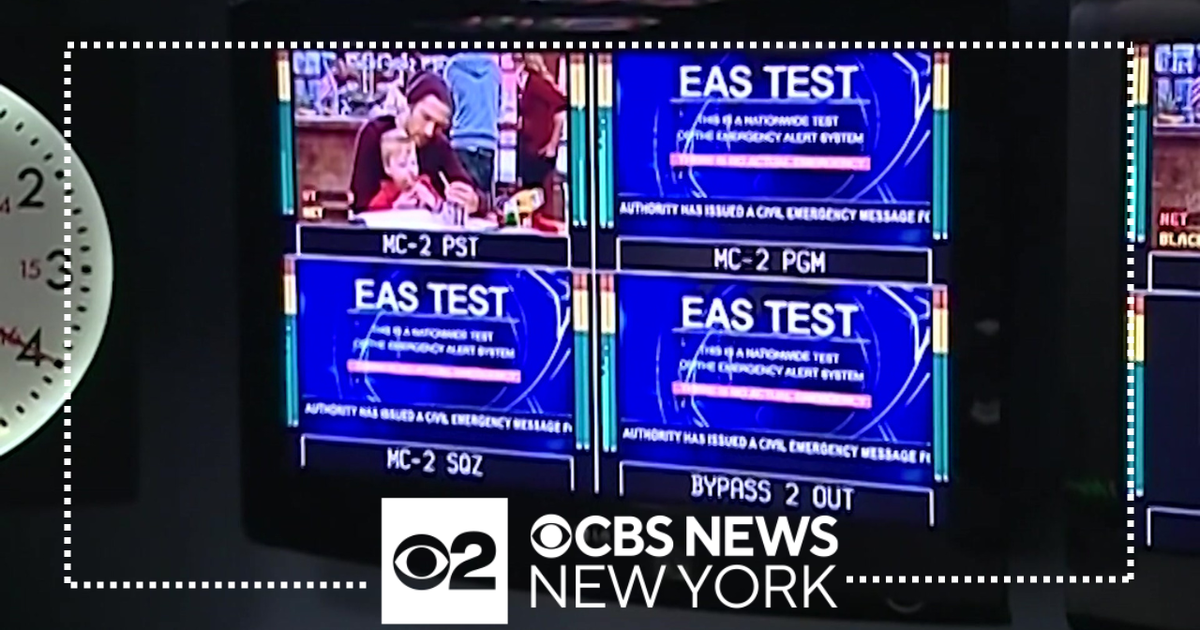 FEMA testing emergency alert system today: What to know - CBS New York