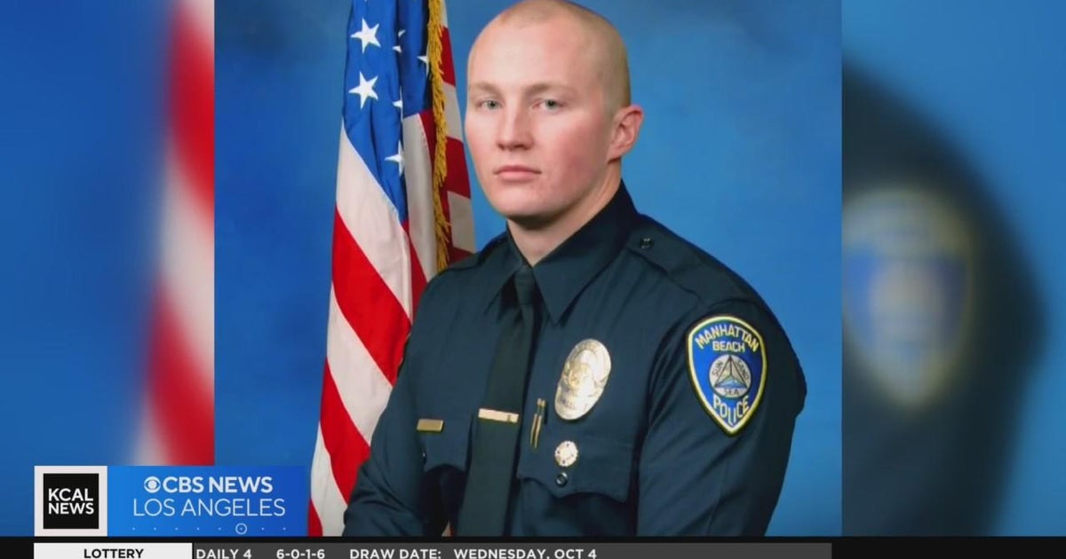Manhattan Beach community mourns loss of Officer Chad Swanson, killed ...