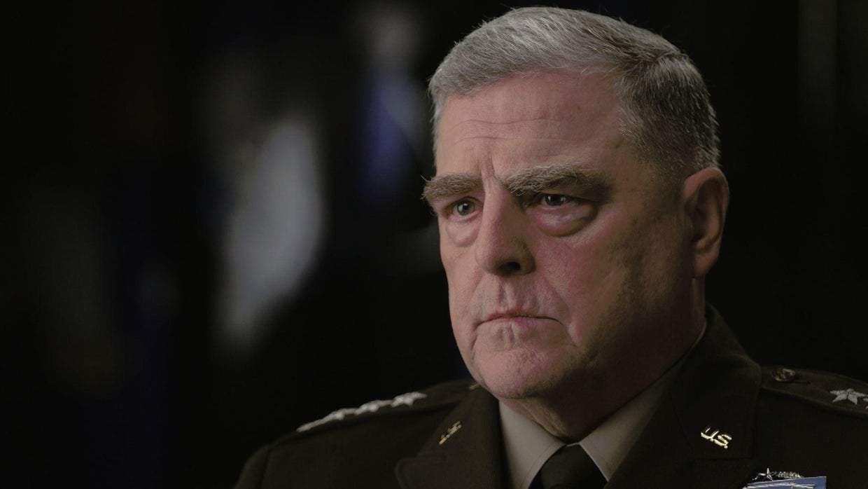 Gen. Milley reviews years as nation's highest ranking military officer ...