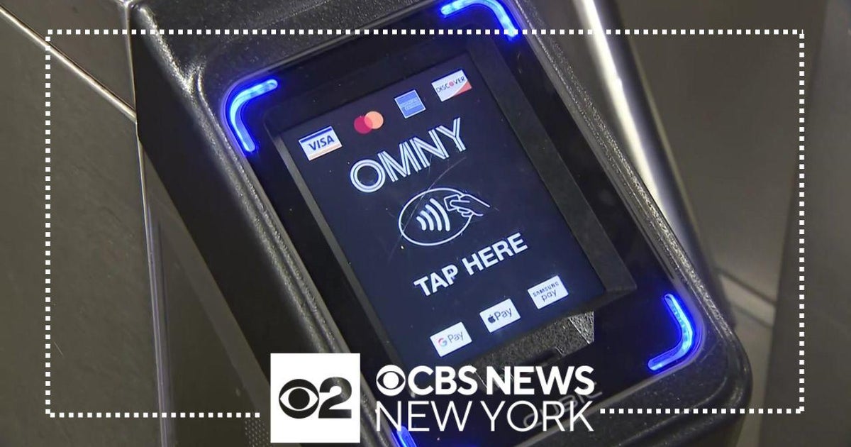 MTA expands OMNY system to JFK Airport AirTrain - CBS New York