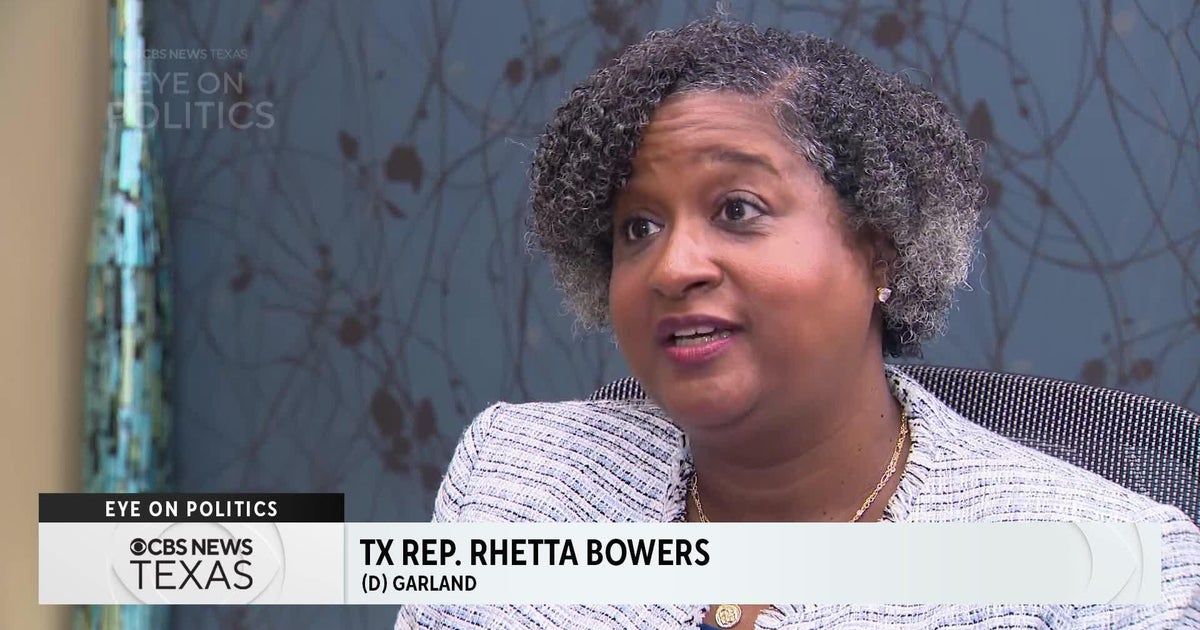 One on One: State Representative Rhetta Bowers - CBS Texas
