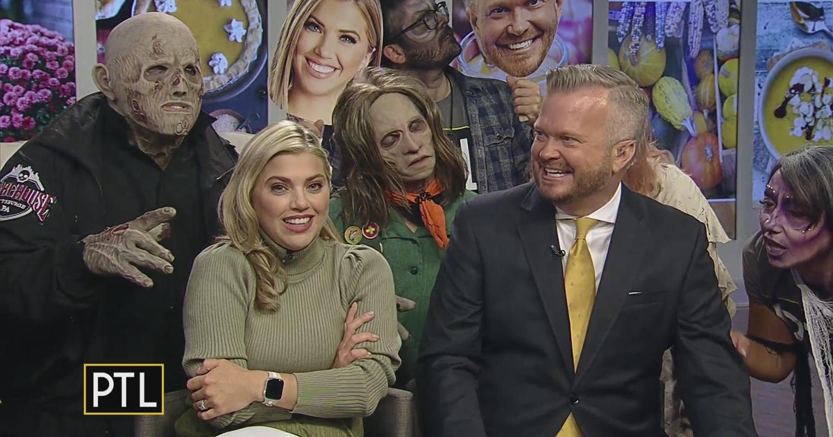 The Scarehouse zombies invade Pittsburgh Today Un-alive - CBS Pittsburgh
