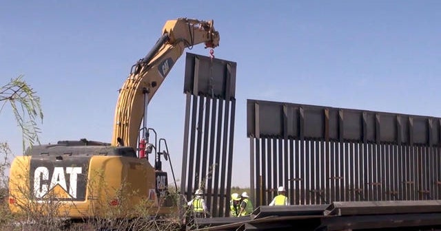 Biden administration to extend border wall in South Texas - CBS News