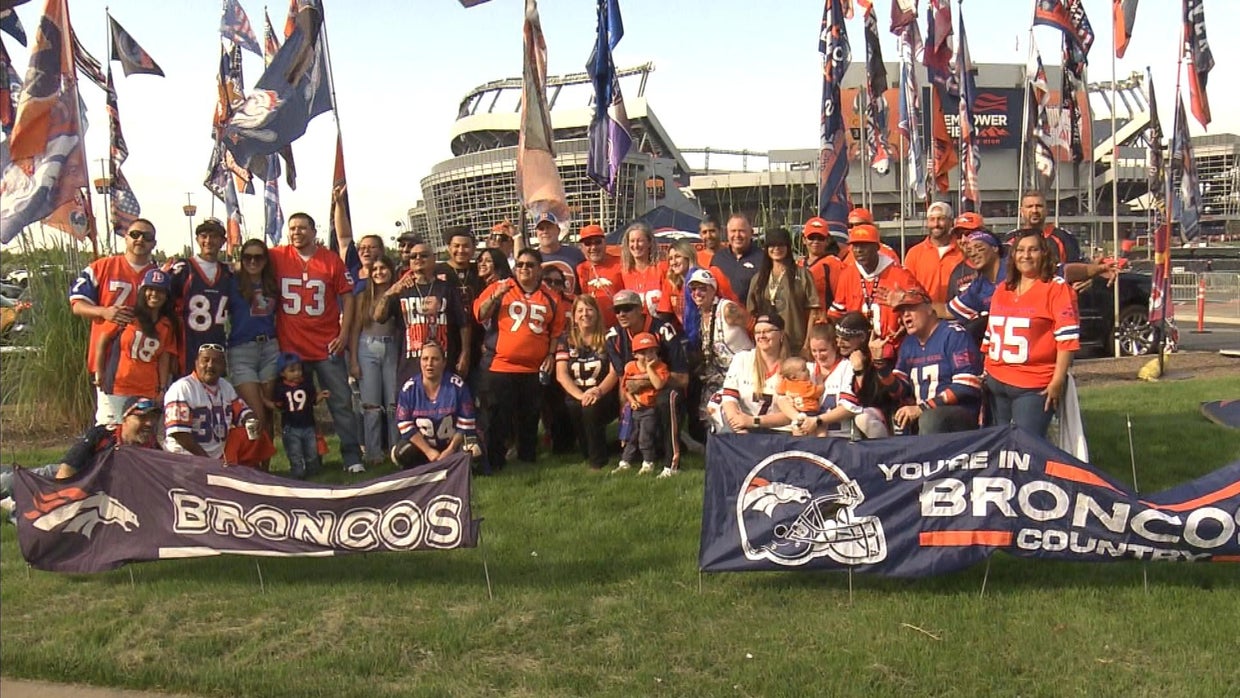 Leader of a big Denver fan tailgate outside Broncos stadium known for ...