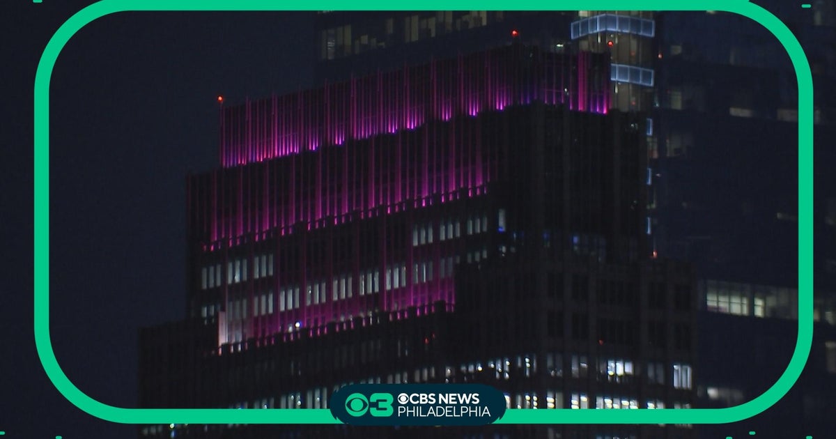Lights for the Fight: Three Logan Square - CBS Philadelphia