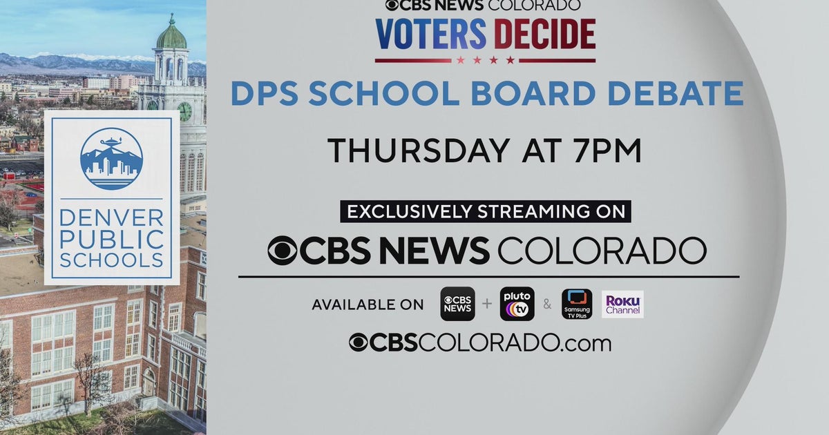 DPS School Board Debate coming up on Thursday - CBS Colorado