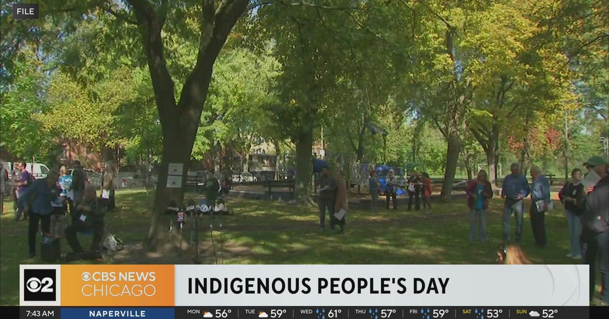 Indigenous People's Day celebration in Aurora - CBS Chicago
