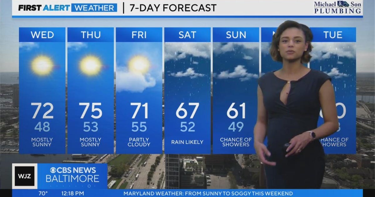 Meteorologist Abigail Degler has your Wednesday afternoon forecast (10/11/2023) - CBS Baltimore