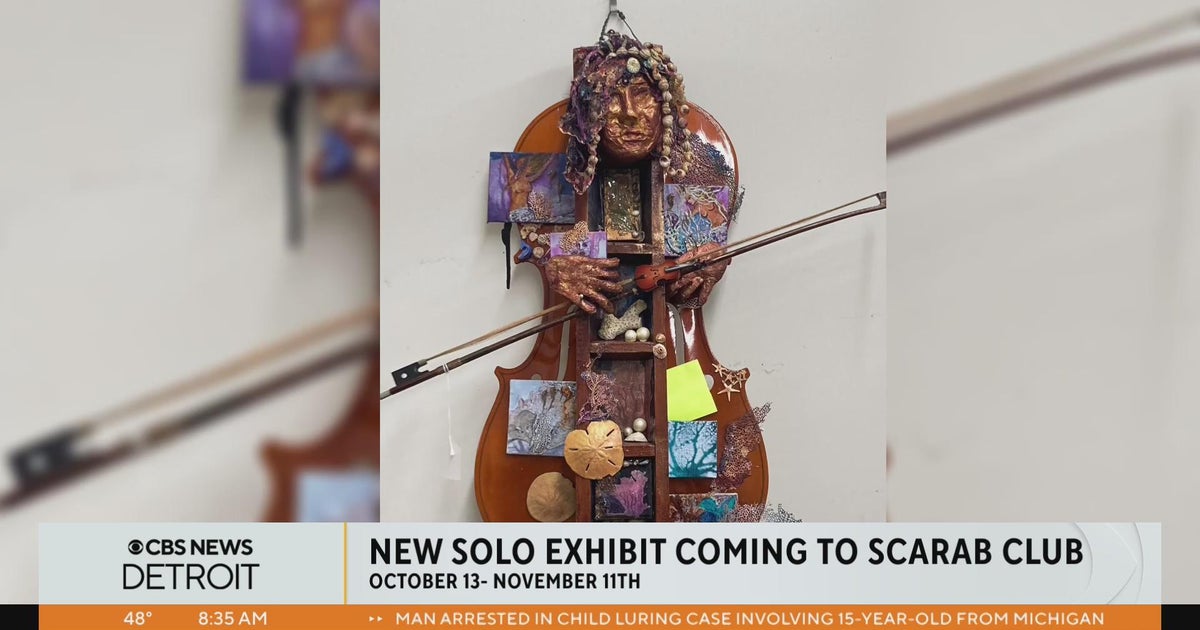 New solo exhibit coming to the Scarab Club - CBS Detroit