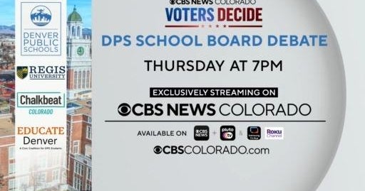 Watch Denver School Board Debate on CBS News Colorado - CBS Colorado