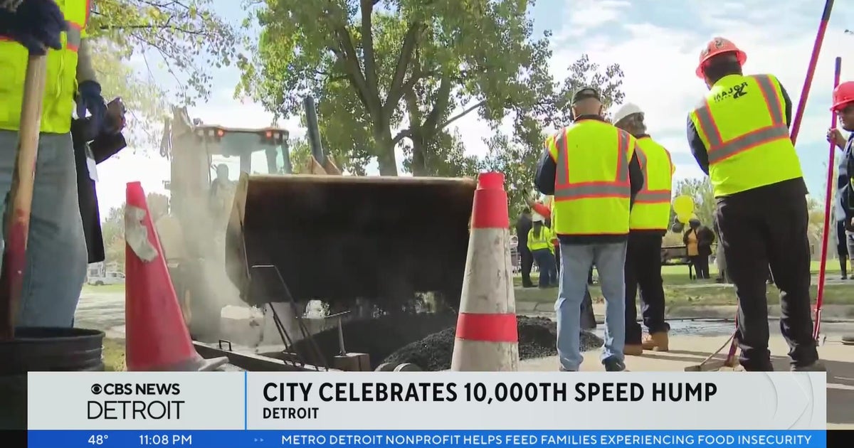 City of Detroit sees 10,000 speed humps installed, aims to deter ...