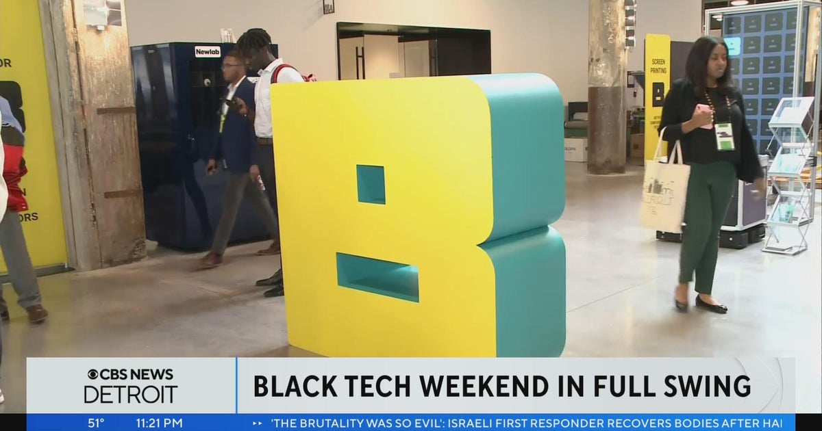 Black Tech Weekend in full swing in Detroit - CBS Detroit