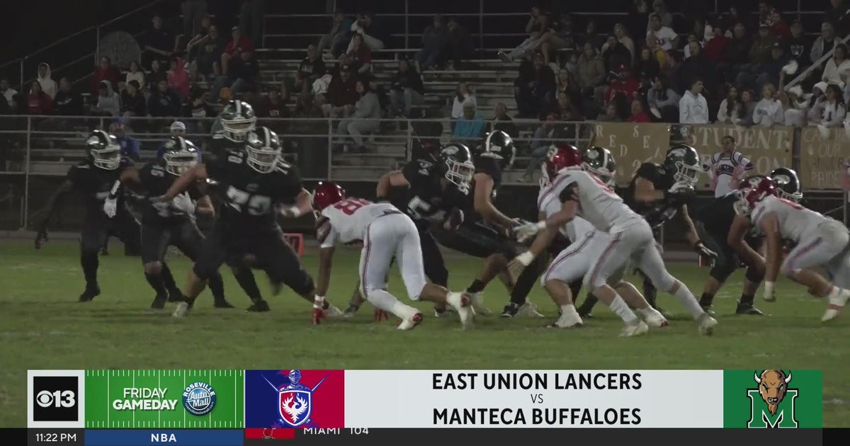 Friday Gameday: Manteca vs. East Union - CBS Sacramento
