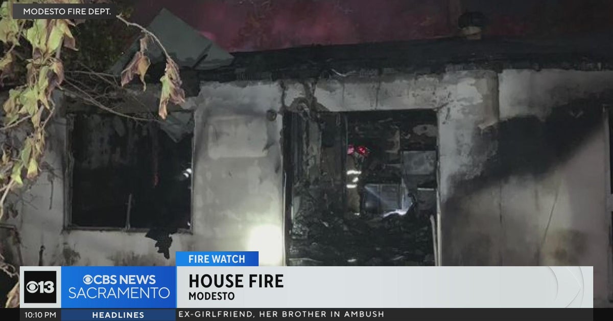 Modesto house fire under investigation - CBS Sacramento