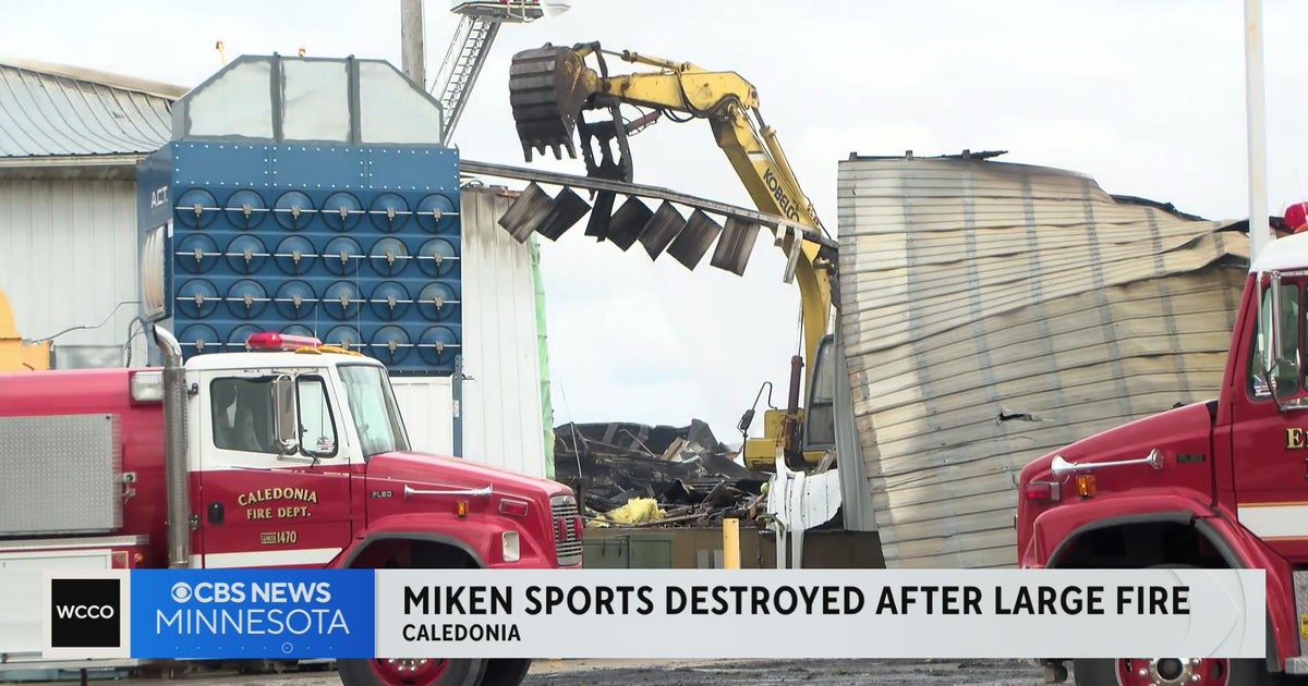 Miken Sports destroyed in large fire - CBS Minnesota