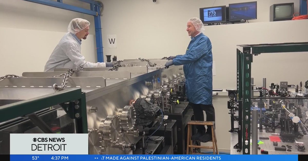 University of Michigan unveils new super powerful laser - CBS Detroit