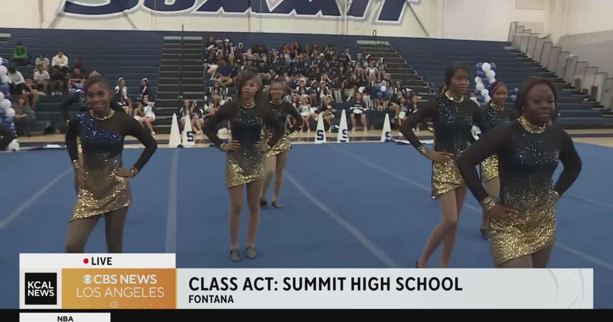 SkyHawk dance team perform at Summit High School: Class Act - CBS Los ...