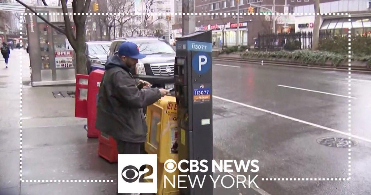 Parking meter rates increasing across NYC in coming weeks - CBS New York