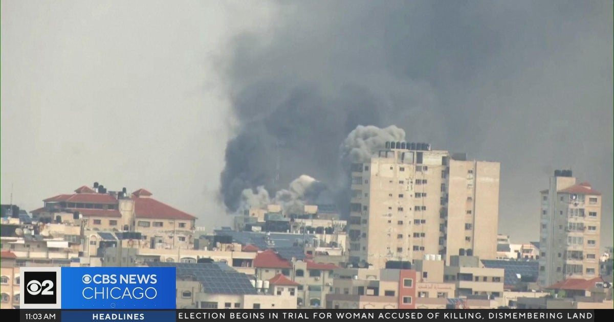 Thousands try to flee Gaza ahead of Israeli ground invasion - CBS Chicago