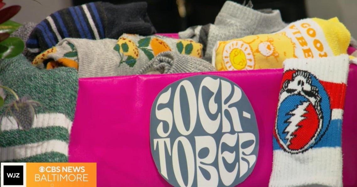 Hotel Revival in Mount Vernon hosting Socktober sock drive - CBS Baltimore