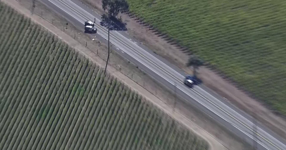 Raw video: Scene of fatal crash on Silverado Trail in Napa County - CBS ...