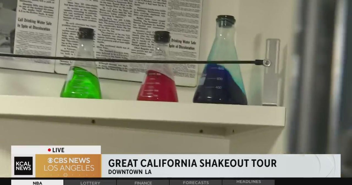 Great California ShakeOut happening on Thursday - CBS Los Angeles