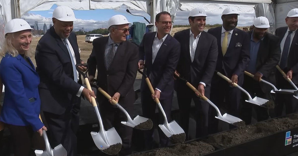 Groundbreaking held in Philadelphia for The Bellwether District - CBS ...