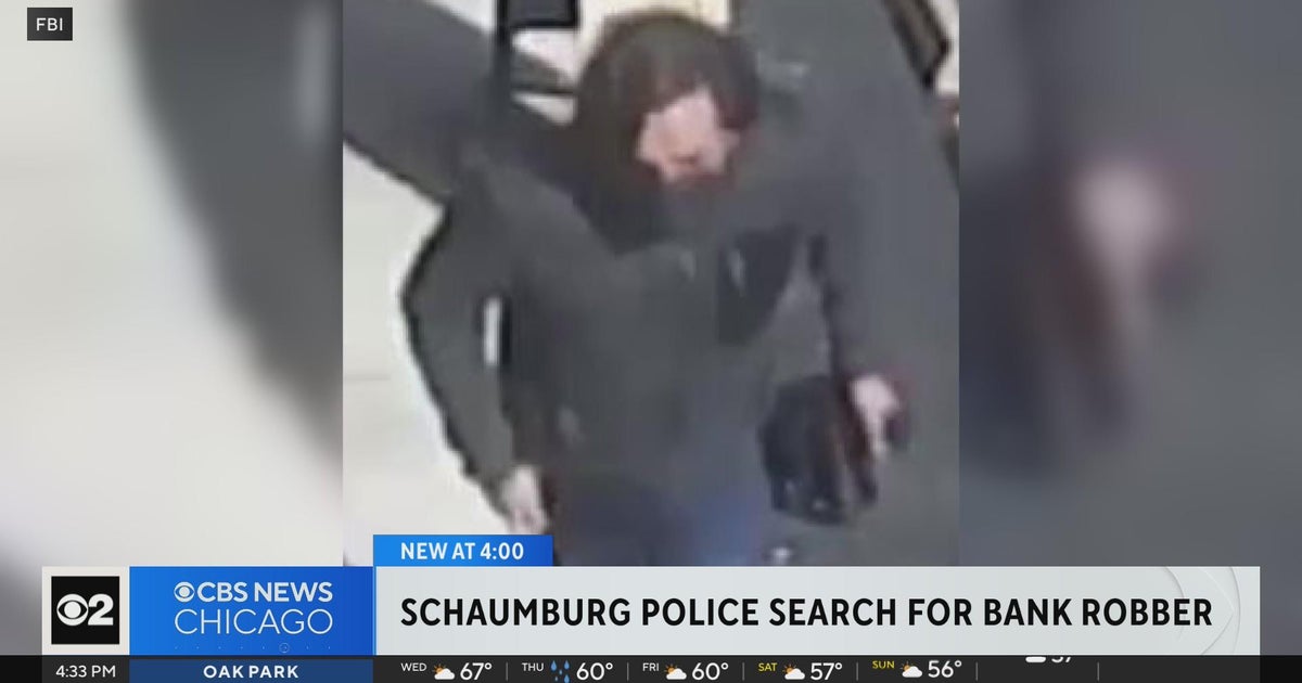 Bank Robbed At Gunpoint Search For Suspect Underway Cbs Chicago