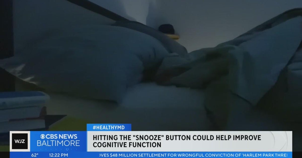 HealthWatch: Hitting the 'snooze' button could help improve cognitive ...
