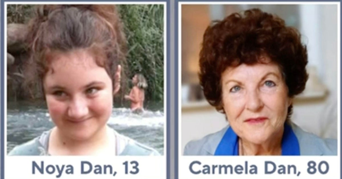 Israel says Noya and Carmela Dan, girl and grandmother with Massachusetts ties, found dead - CBS ...