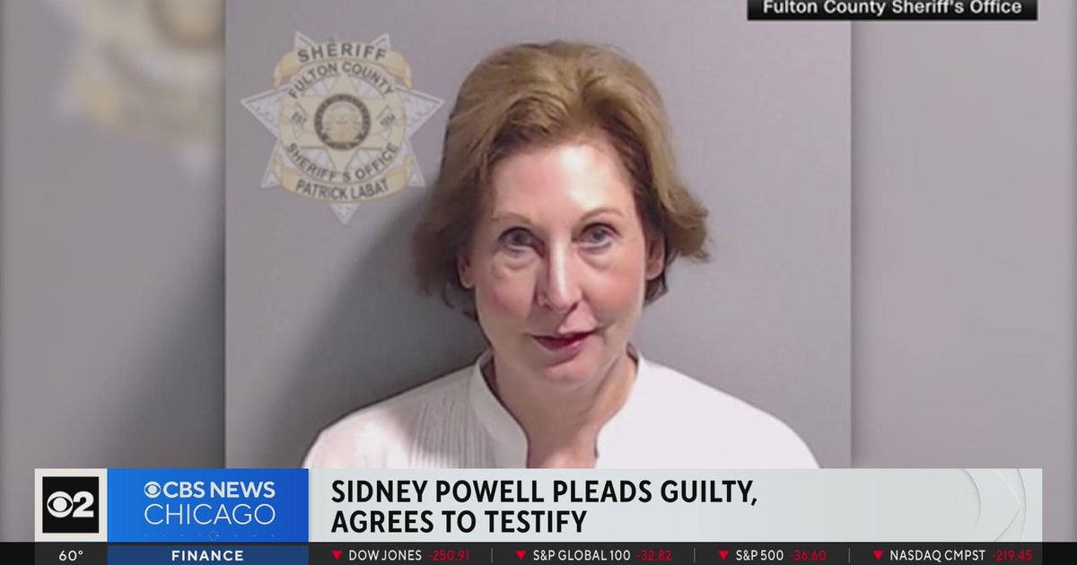 Trump ally Sidney Powell pleads guilty in Georgia 2020 election case - CBS Chicago