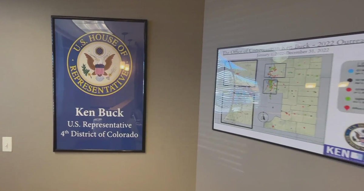 Colorado Congressman Ken Buck evicted from one of his offices - CBS ...