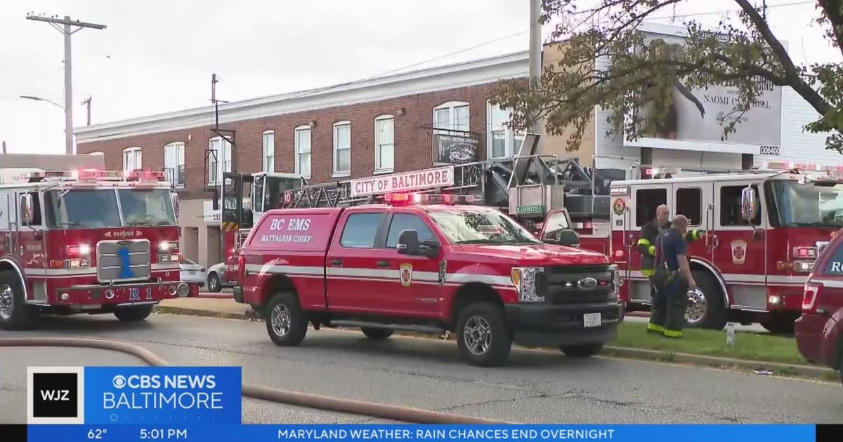 Baltimore City firefighter dies after battling two-alarm rowhome fire, investigation underway ...