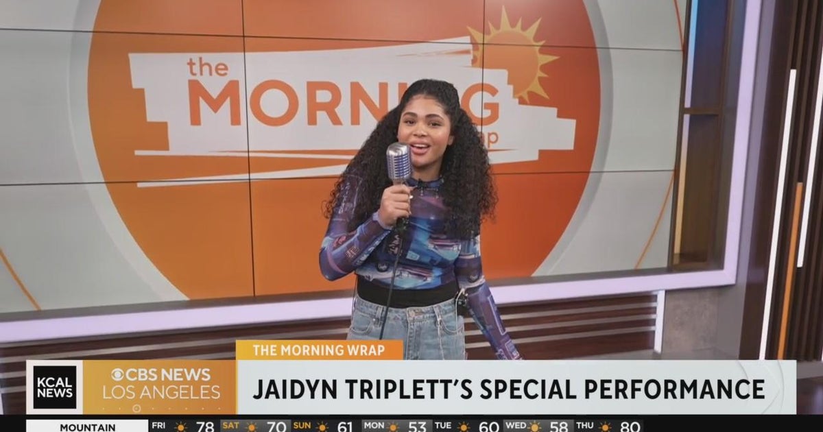 Jaidyn Triplett, actress and singer, talks about her music and performs ...