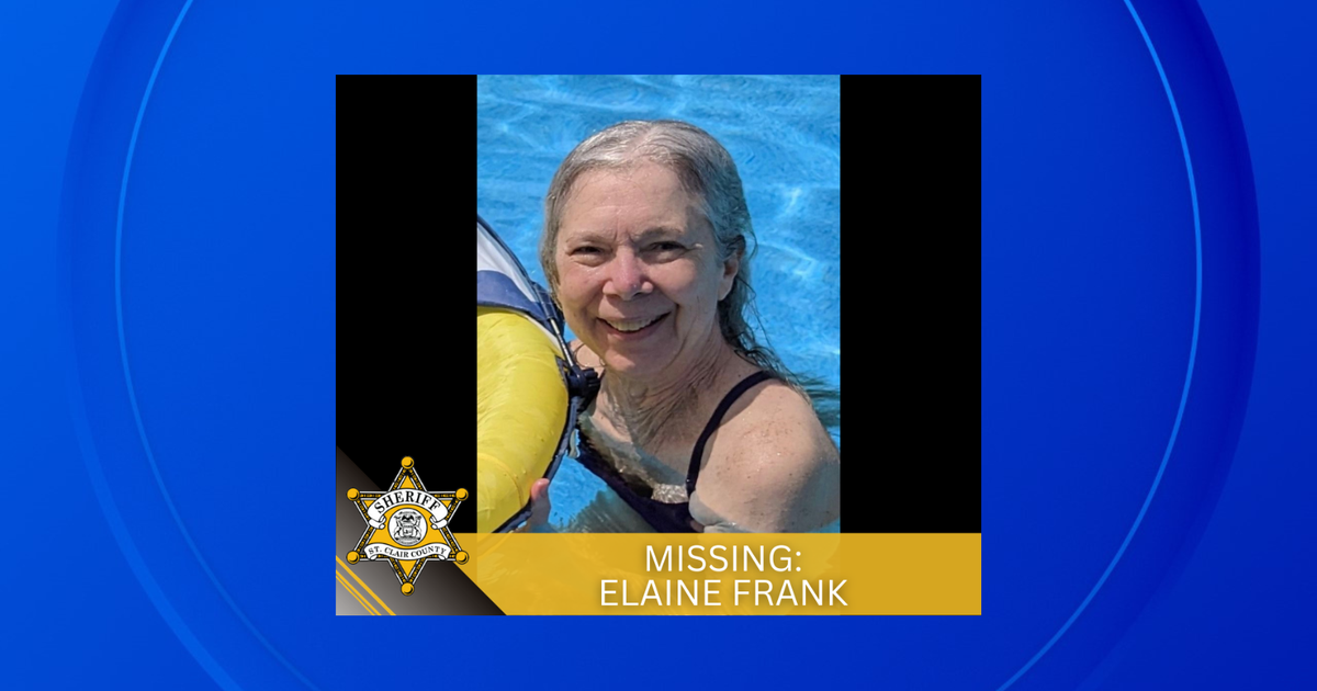 Authorities searching for missing 69-year-old Michigan woman - CBS Detroit
