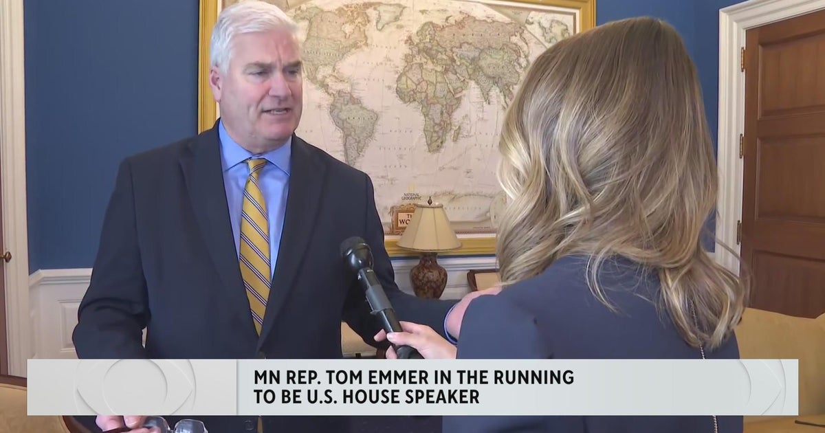 Rep. Tom Emmer announces bid for House speaker nomination - CBS Minnesota