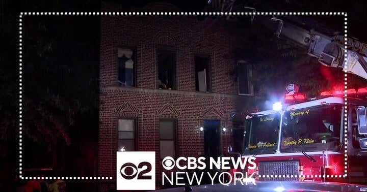 FDNY: 12 injured in multi-family house fire in East New York - CBS New York