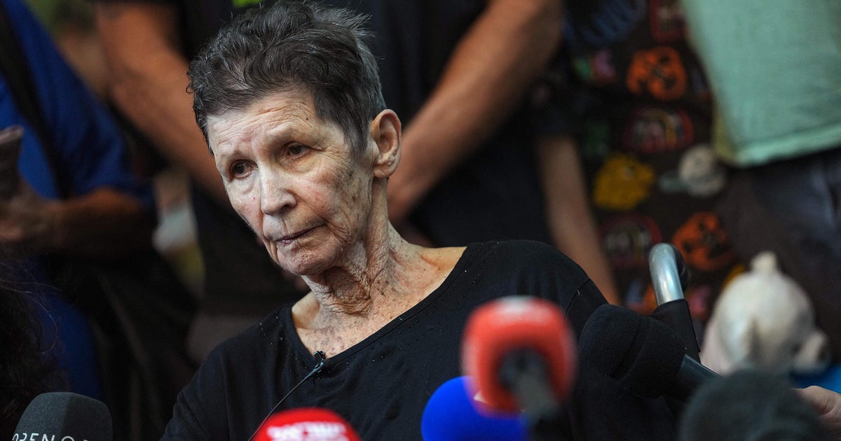 Freed hostage, 85, says she Freed hostage, 85, says she