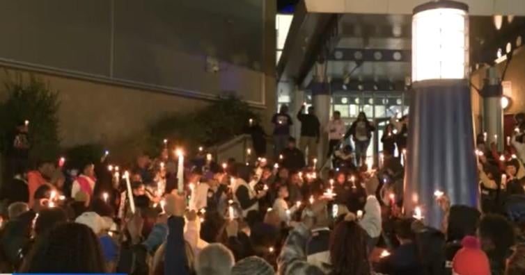 Community vigil honors fallen Baltimore City firefighter Rodney W ...