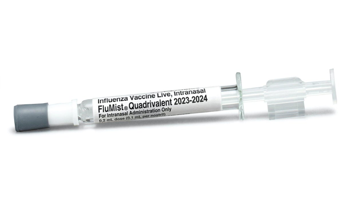 FluMist, a vaccine nasal spray, can now be used at home. Here's what to ...