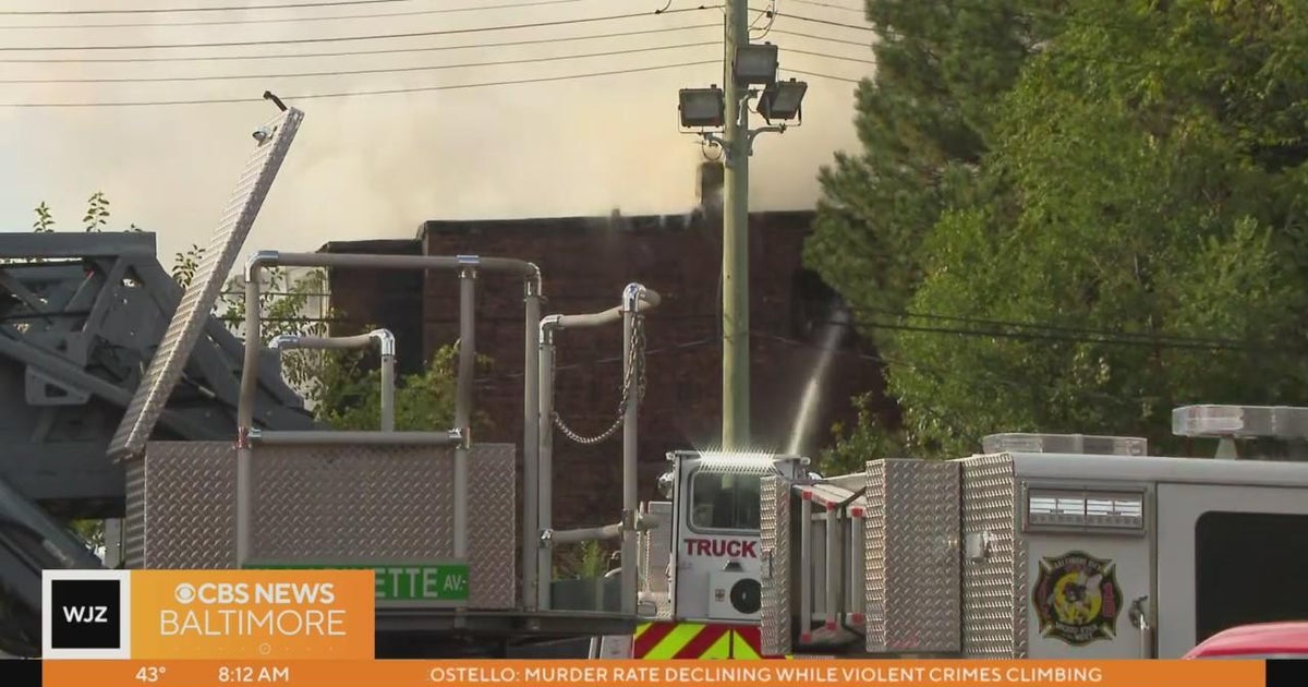 Second Baltimore firefighter dies after Northwest Baltimore blaze - CBS Baltimore