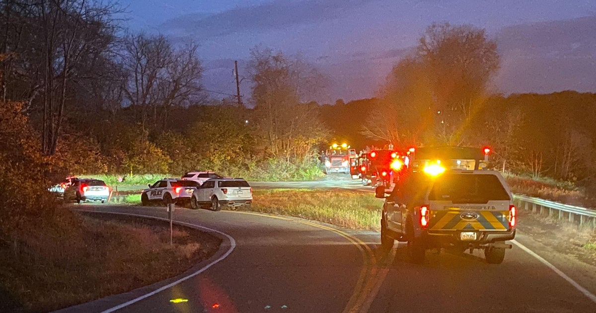 Coroner called to scene of deadly rollover crash in Butler County - CBS ...