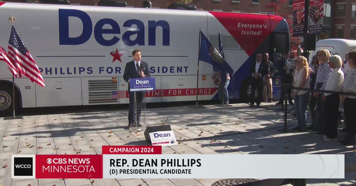Dean Phillips announces presidential run - CBS Minnesota